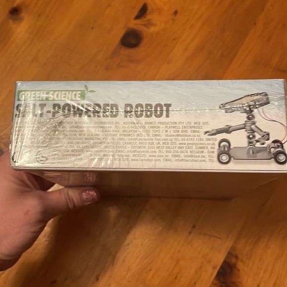 green science | Toys | New In Box Green Science Salt Powered Robot Kit ...